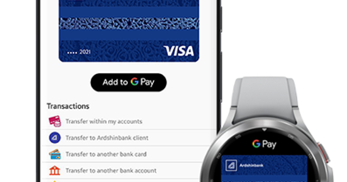 Ardshinbank payment cards now with Google Pay – ArdshinBank
